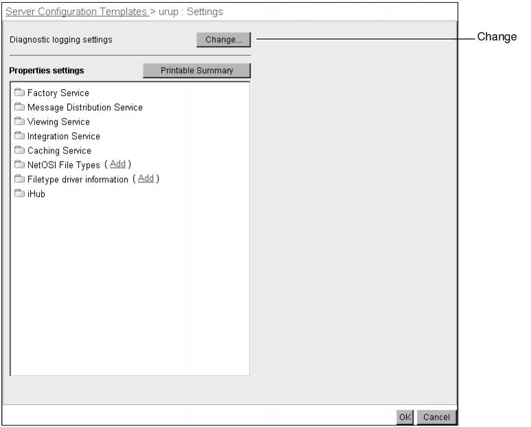 Configuring diagnostic logging