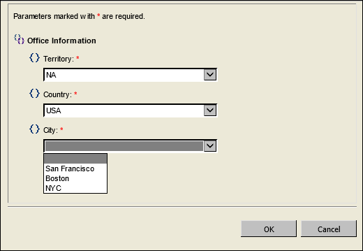 Cascadingparameterdialoghtml